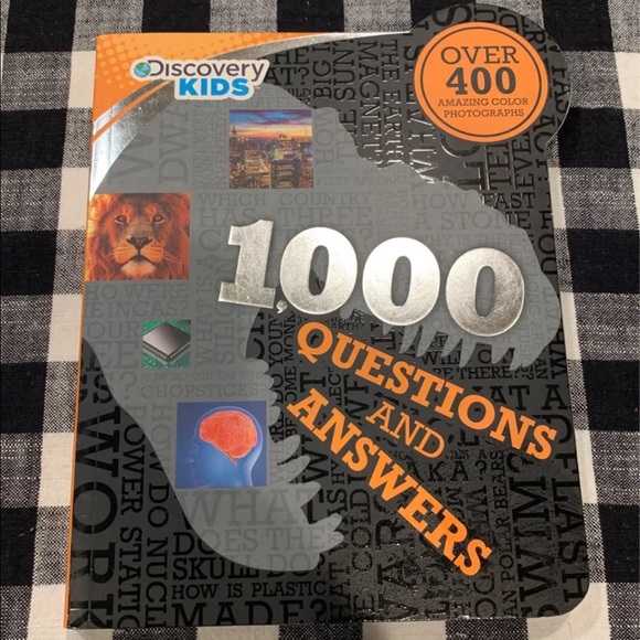 Other | Discovery Kids 100 Questions Answers Book | Poshmark
